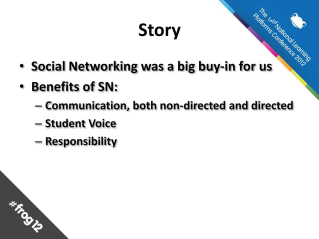 Cramlington Learning Village Presentation from #frog12 | PPT