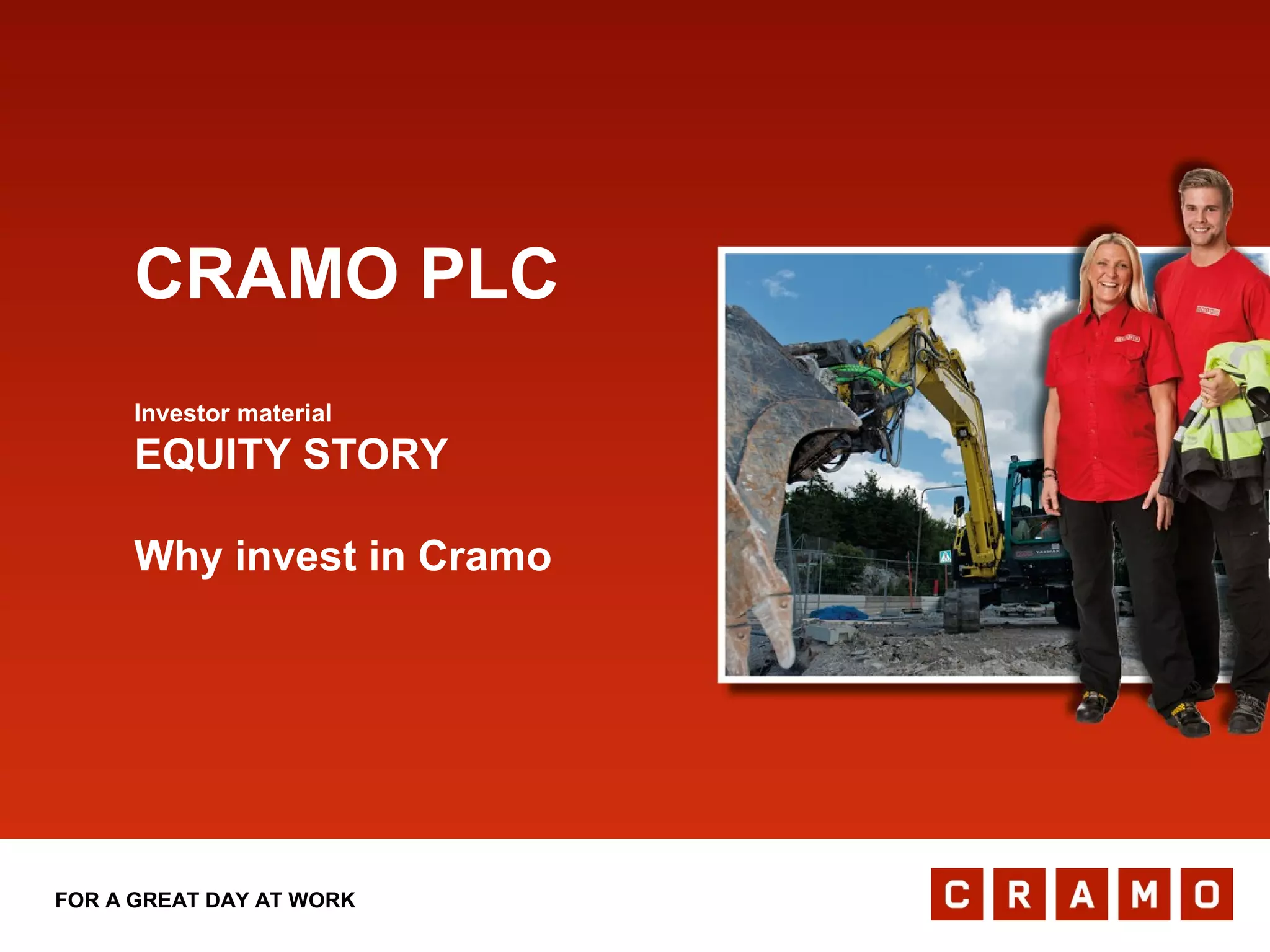 Cramo equity story, why invest in cramo | PPT