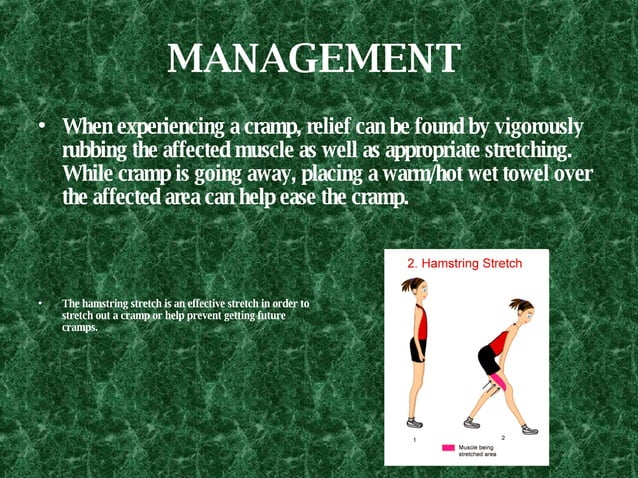 Cramps 1 | PPT | Physical Therapy | Wellness