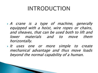 Cran and its types | PPTX