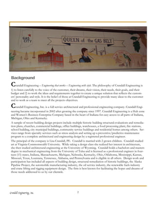 Capital Needs Assessment Provider - Statement of Qualifications | PDF