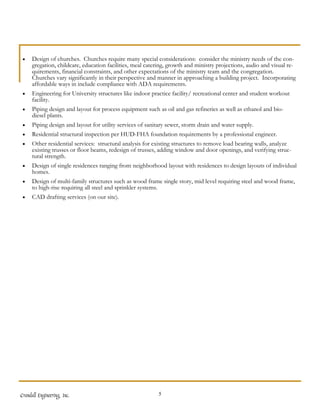 Capital Needs Assessment Provider - Statement of Qualifications | PDF