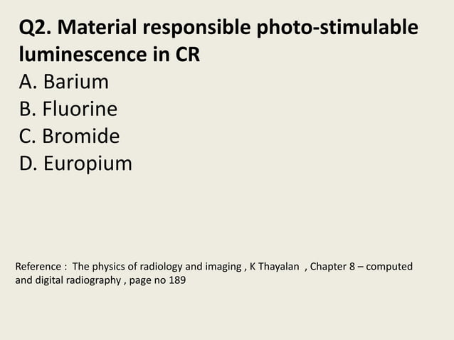 Computed Radiography and digital radiography | PPTX | Cameras and ...