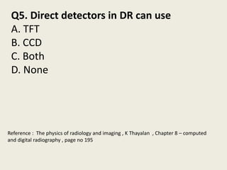 Computed Radiography and digital radiography | PPTX