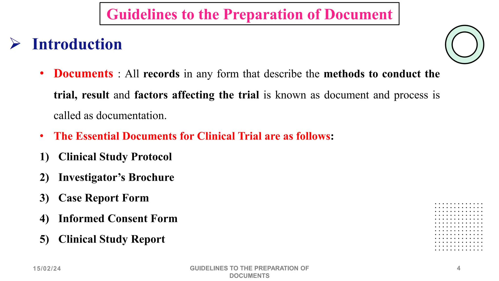 Guidelines to the Preparation of document.pptx