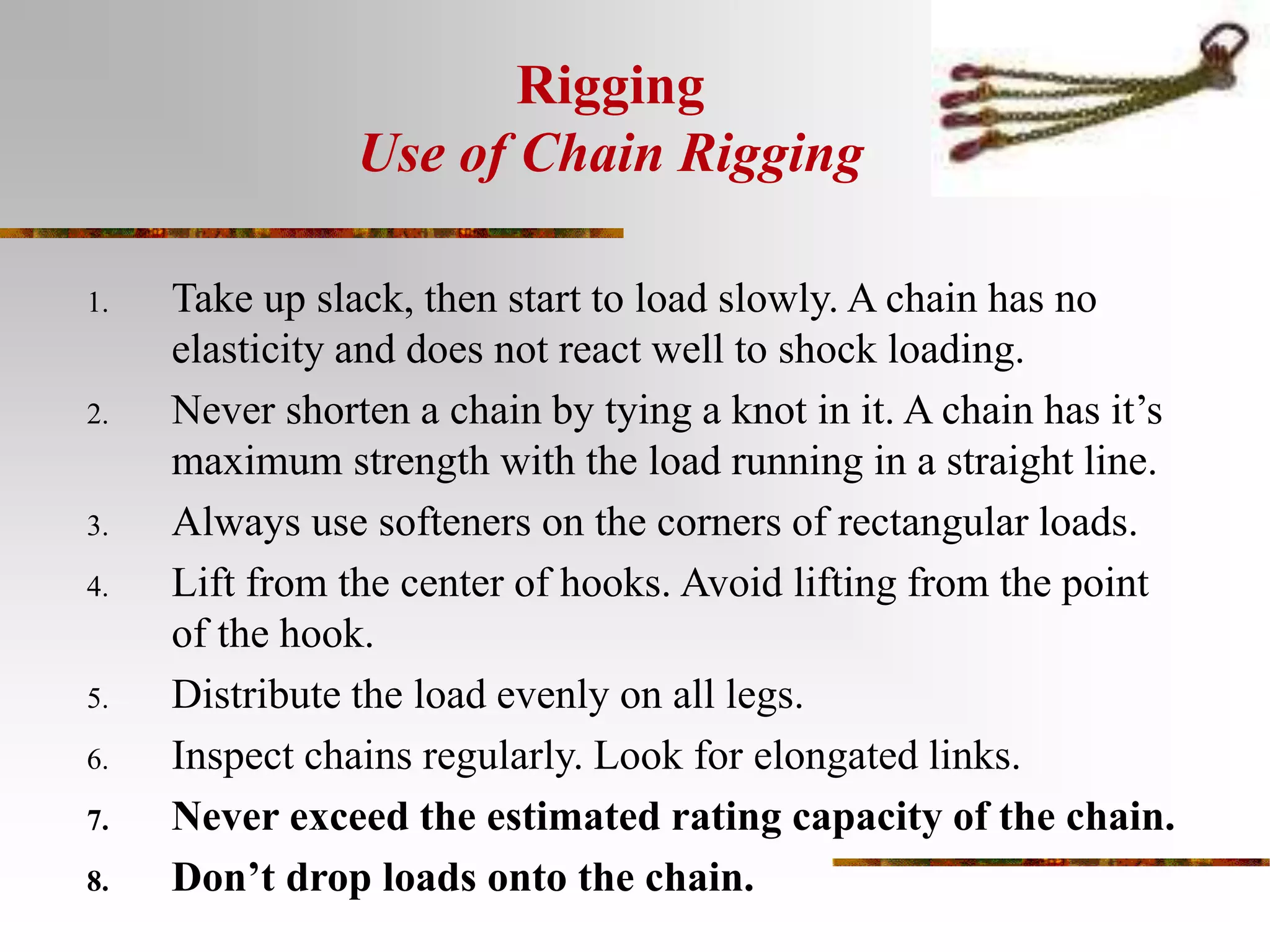 Crane Hoist Operations | PPTX