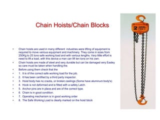 Crane-Rigging-Lifting lifting preacitions | PPTX