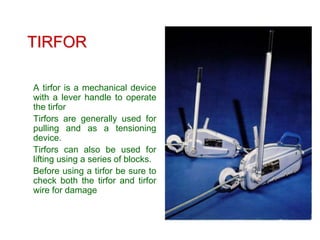 Crane-Rigging-Lifting lifting preacitions | PPTX