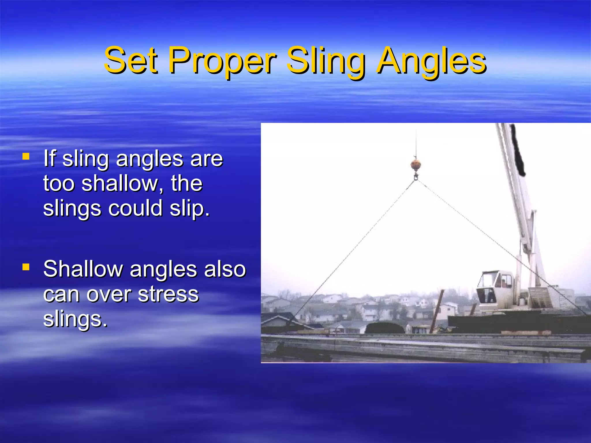 Crane Safety & Rigging | PPT