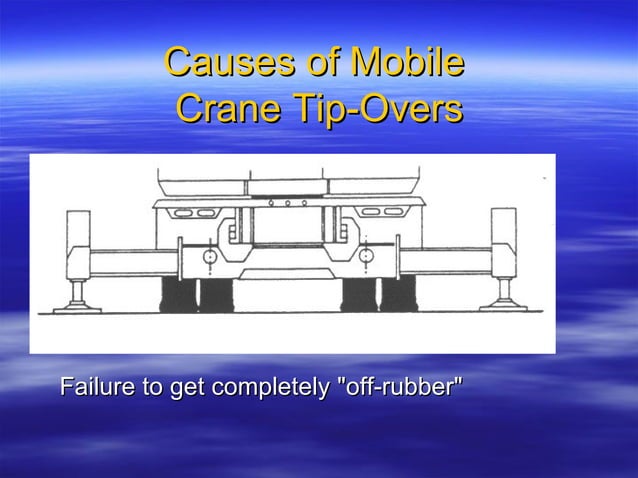 Crane Safety & Rigging | PPT | Injuries | Diseases and Conditions