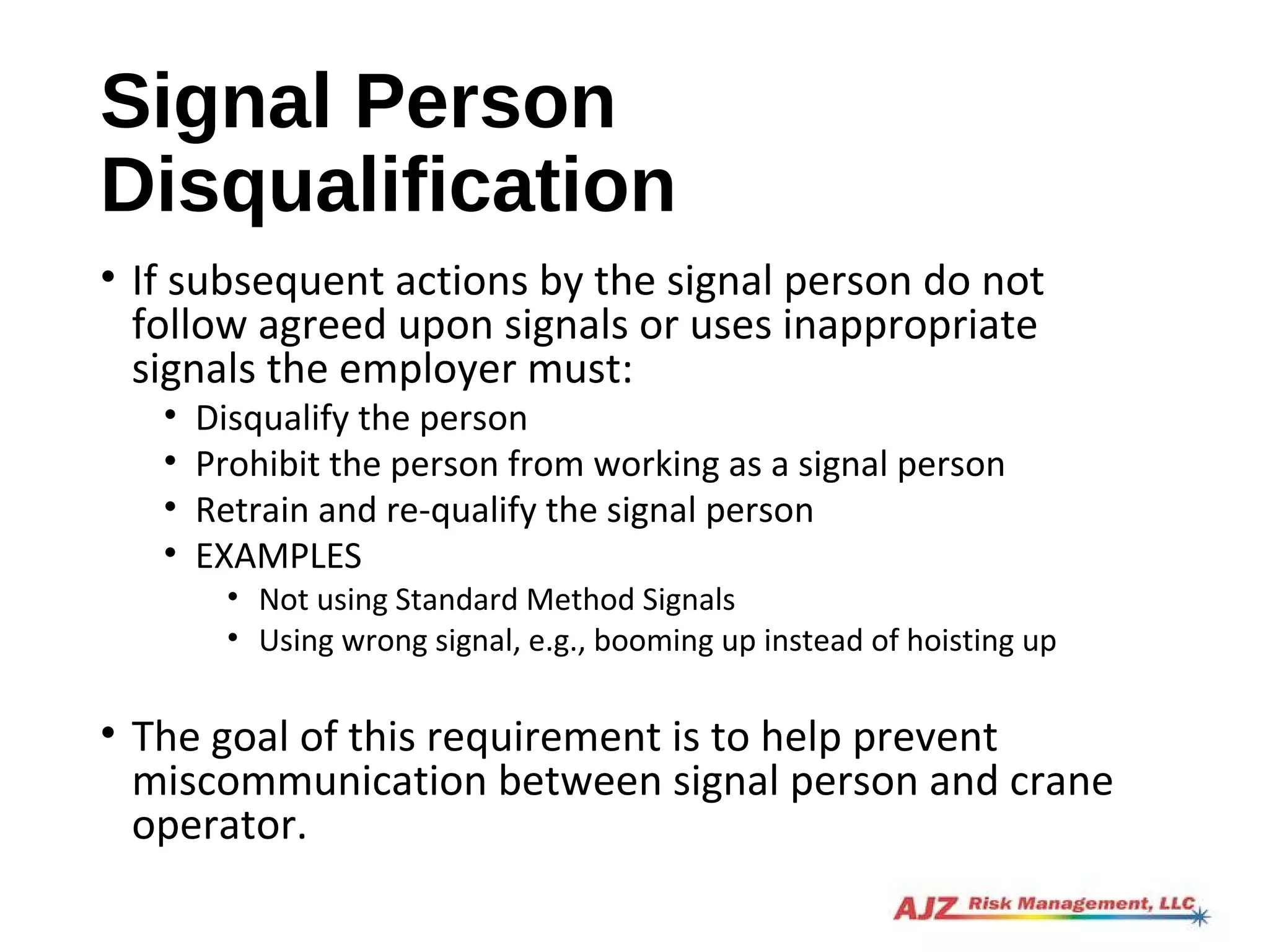 Crane signal-person-training-slides | PPT
