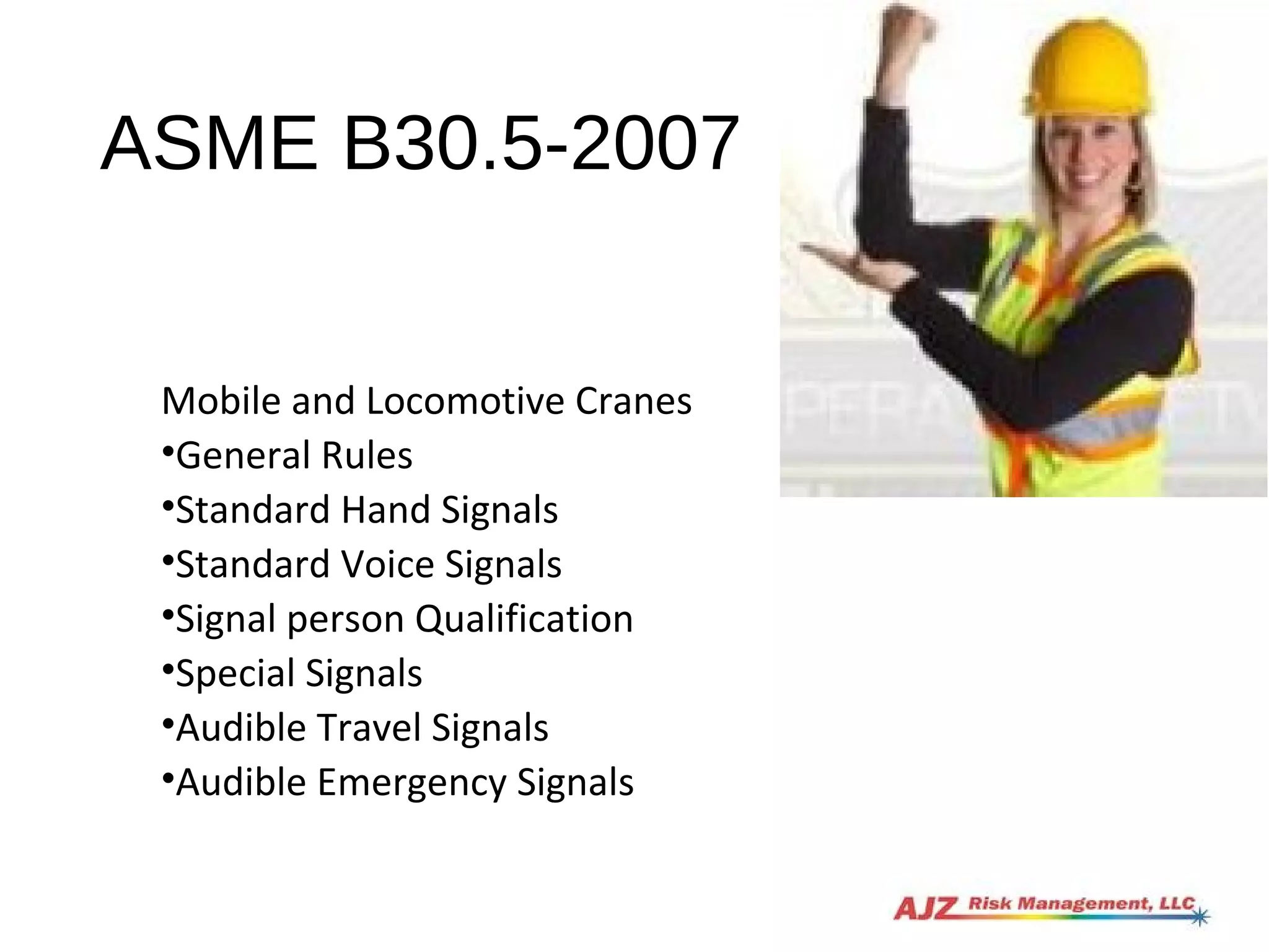 Crane signal-person-training-slides | PPT