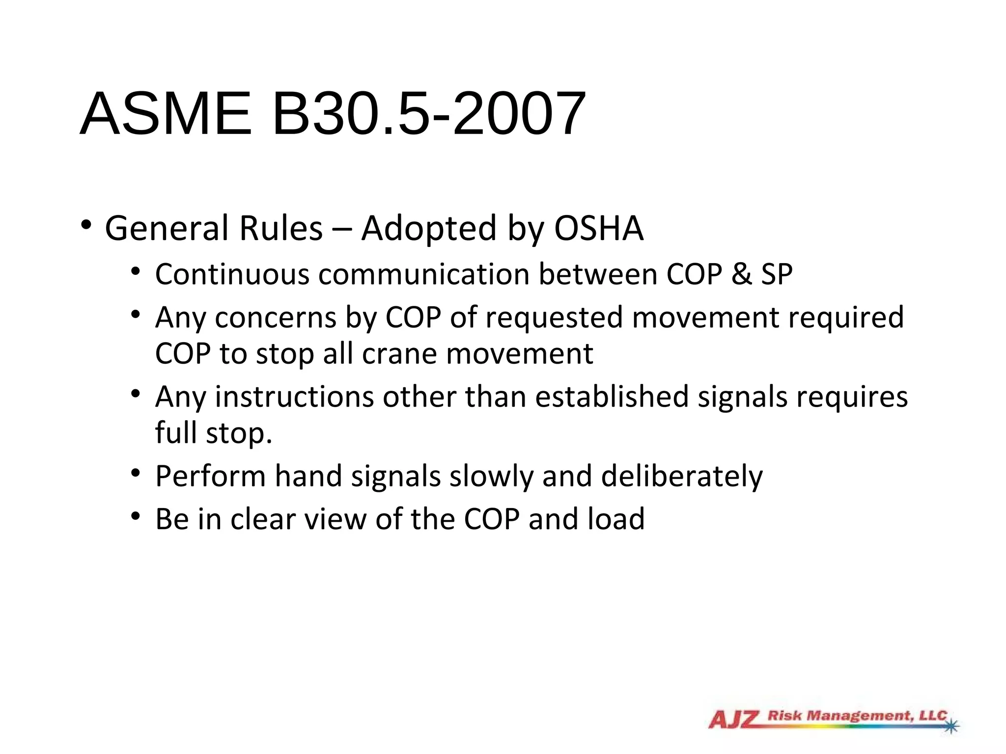 Crane signal-person-training-slides | PPT
