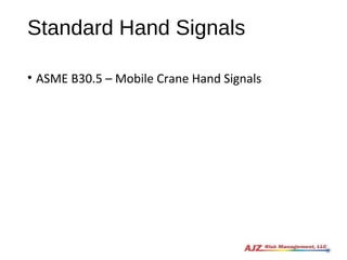 Crane signal-person-training-slides | PPT