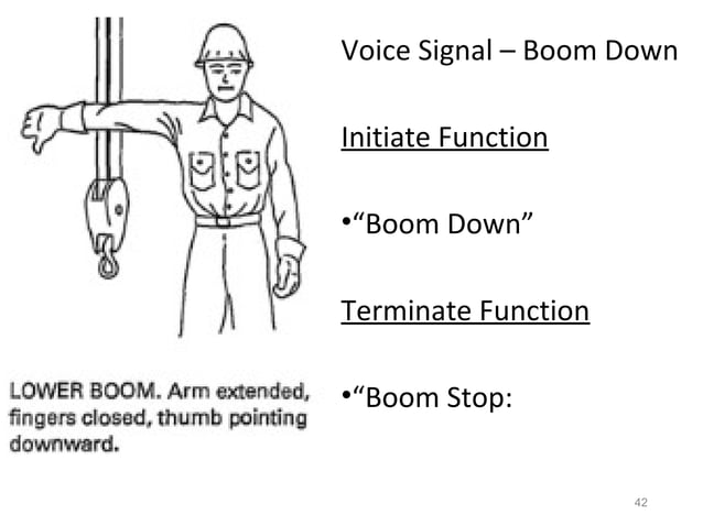 Crane signal-person-training-slides | PPT | Civil Engineering Industry ...