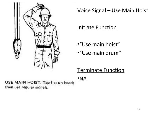 Crane signal-person-training-slides | PPT | Civil Engineering Industry ...