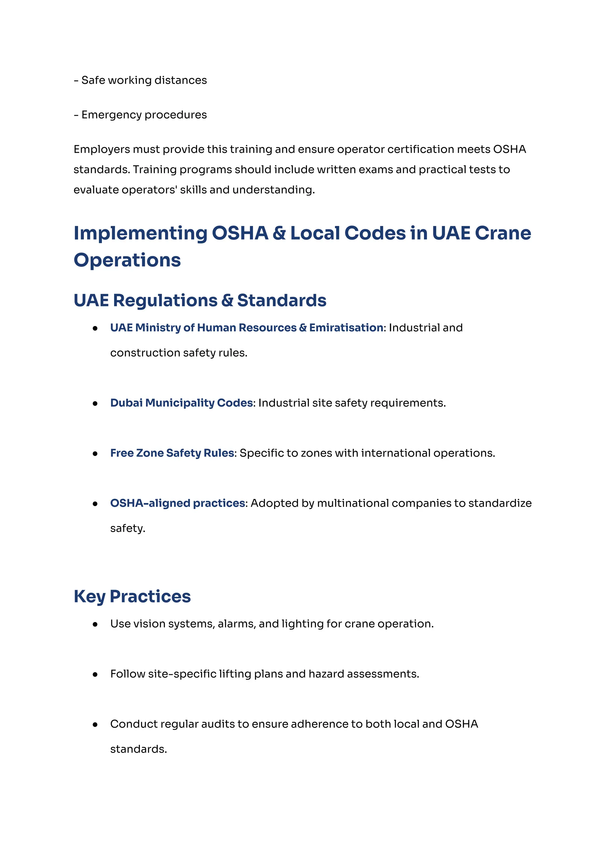 Crane Accident Prevention Guide: Key OSHA Regulations for Safer ...