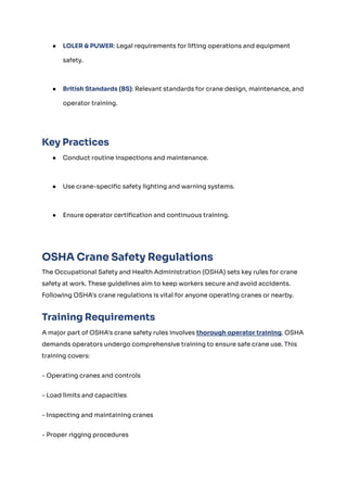 Crane Accident Prevention Guide: Key OSHA Regulations for Safer ...