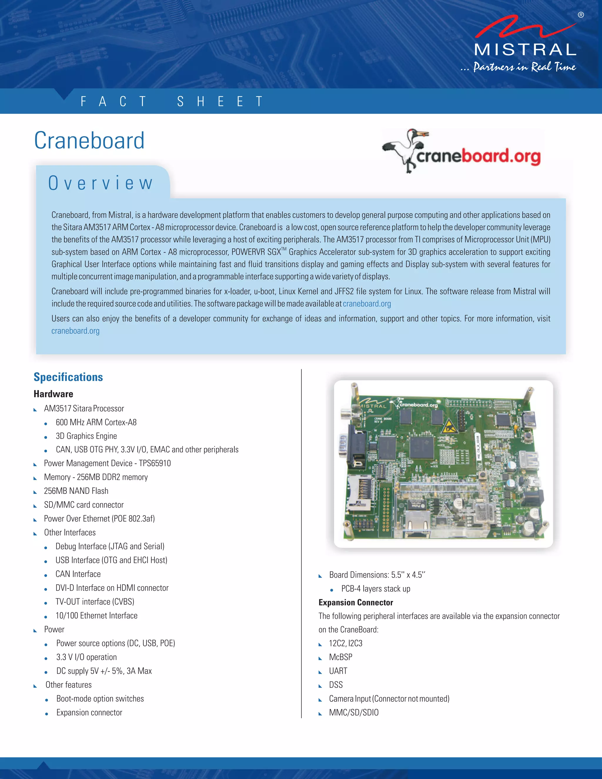 Craneboard | PDF | Operating Systems | Computer Software and Applications