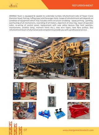 Orange Machine Tech Crane & Hoist Experts | PDF