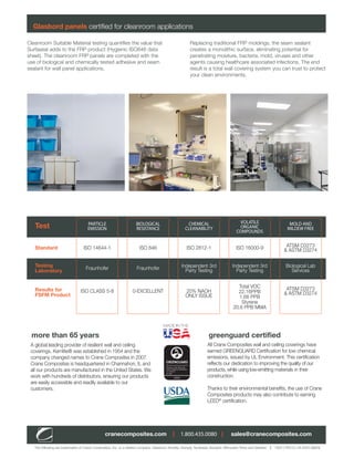 Crane composite cleanroom | PDF