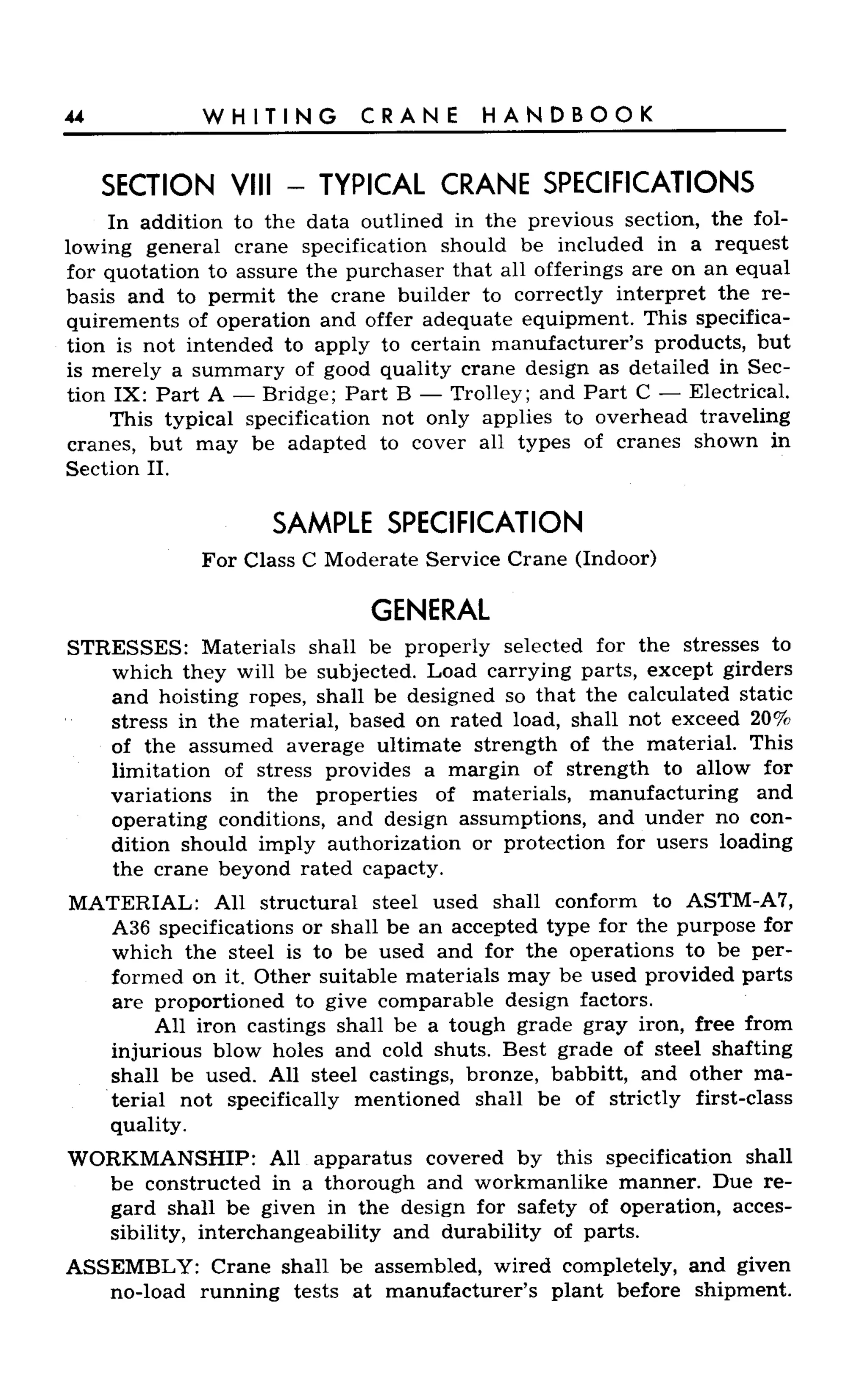 Crane handbook | PDF