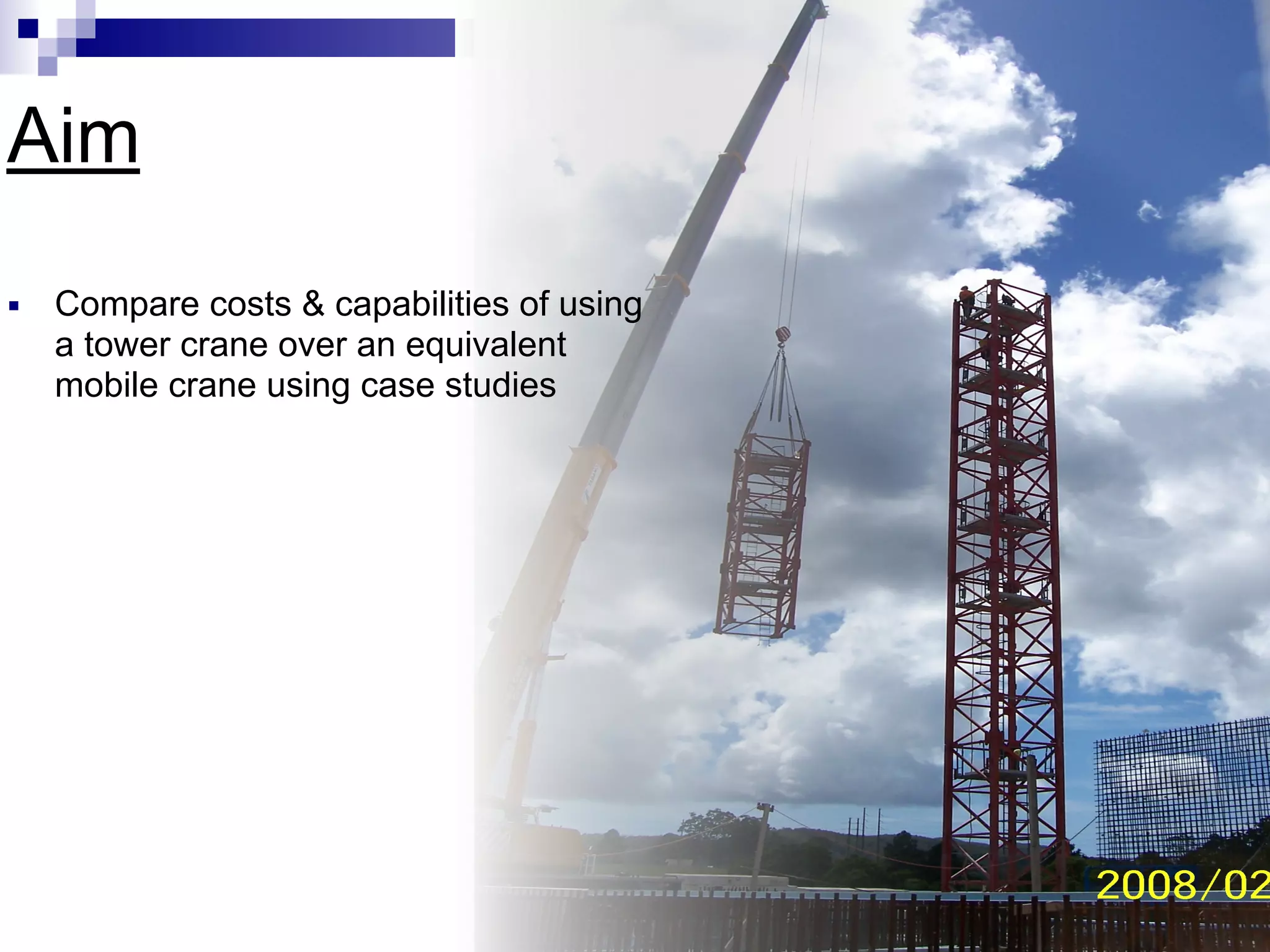 Crane presentation | PDF