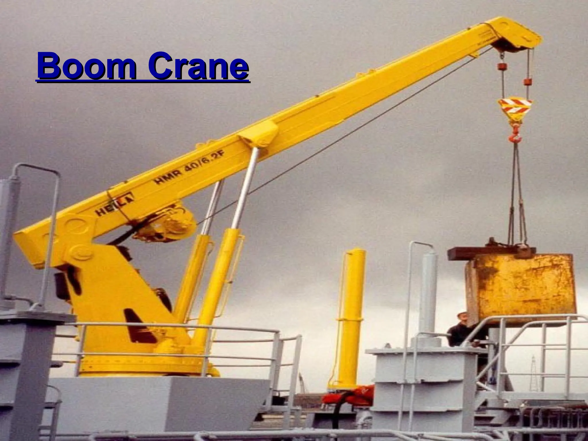 Cranes operation onboard ship marine operation | PPT