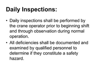 CRANES HOISTS Truck Cranes-Safe Operations of Cranes, hoists and truck ...