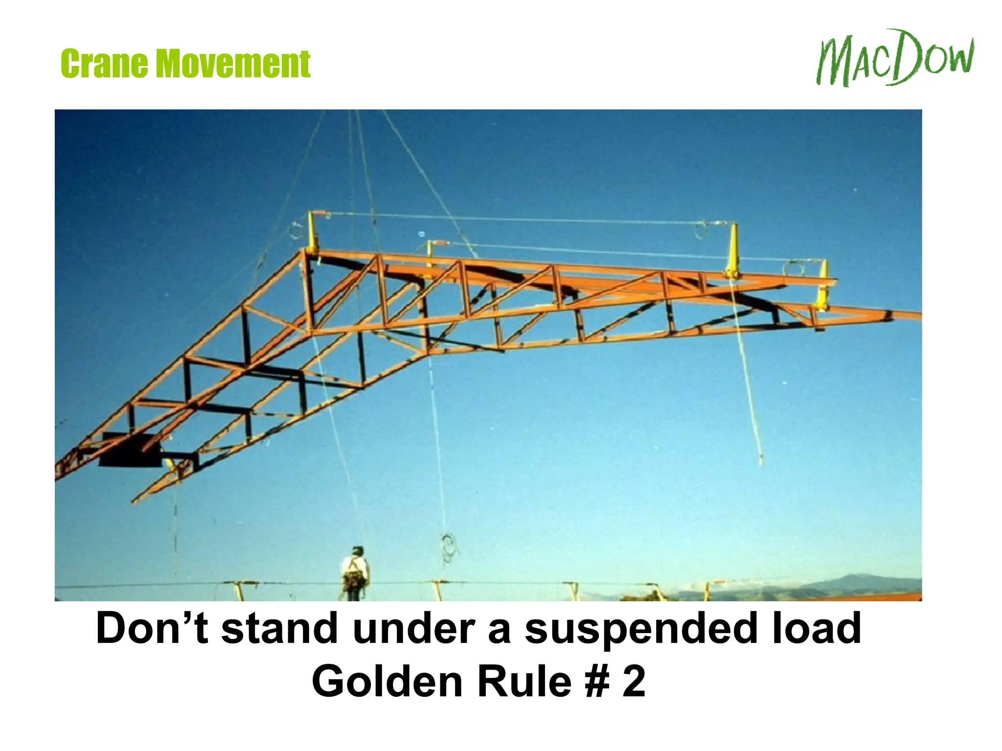 Crane Safety HAZARDS AND PRECAUTIONS TRAINING | PDF