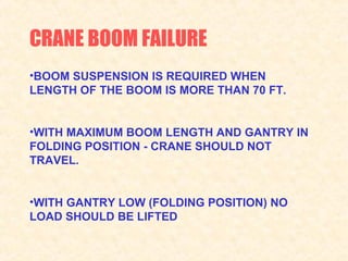 Crane safety technical | PPT
