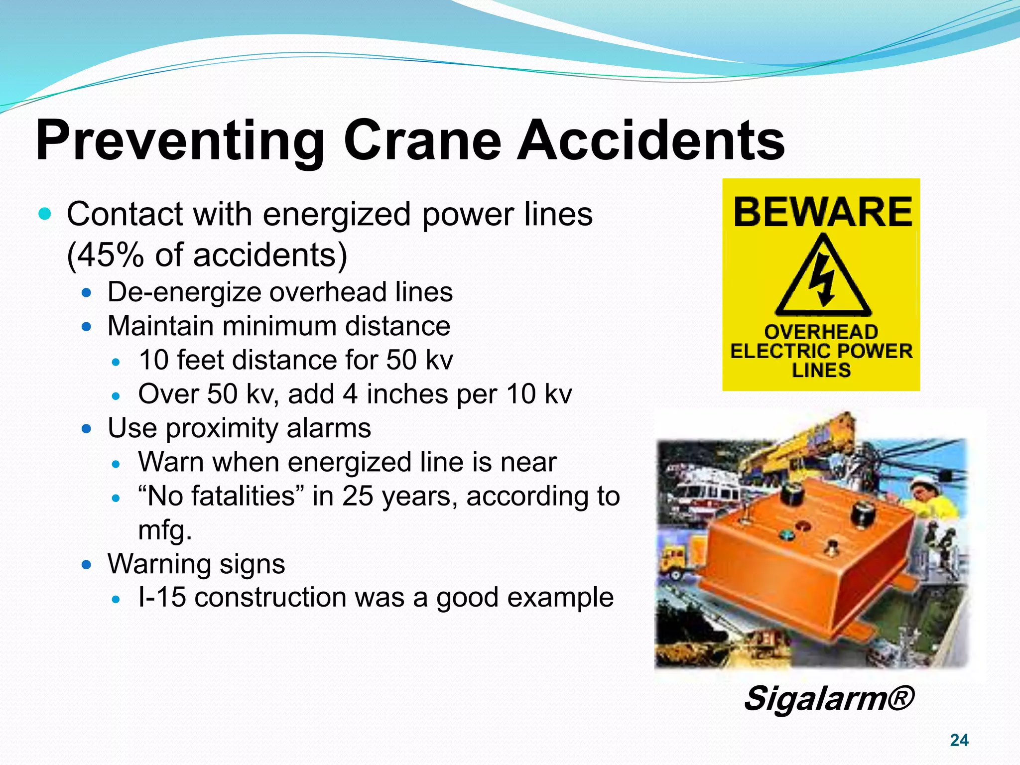Cranes and Hoist Safety | PPT