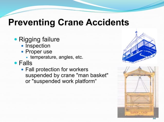 Cranes and Hoist Safety | PPT
