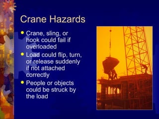 Cranes and Rigging | PPT