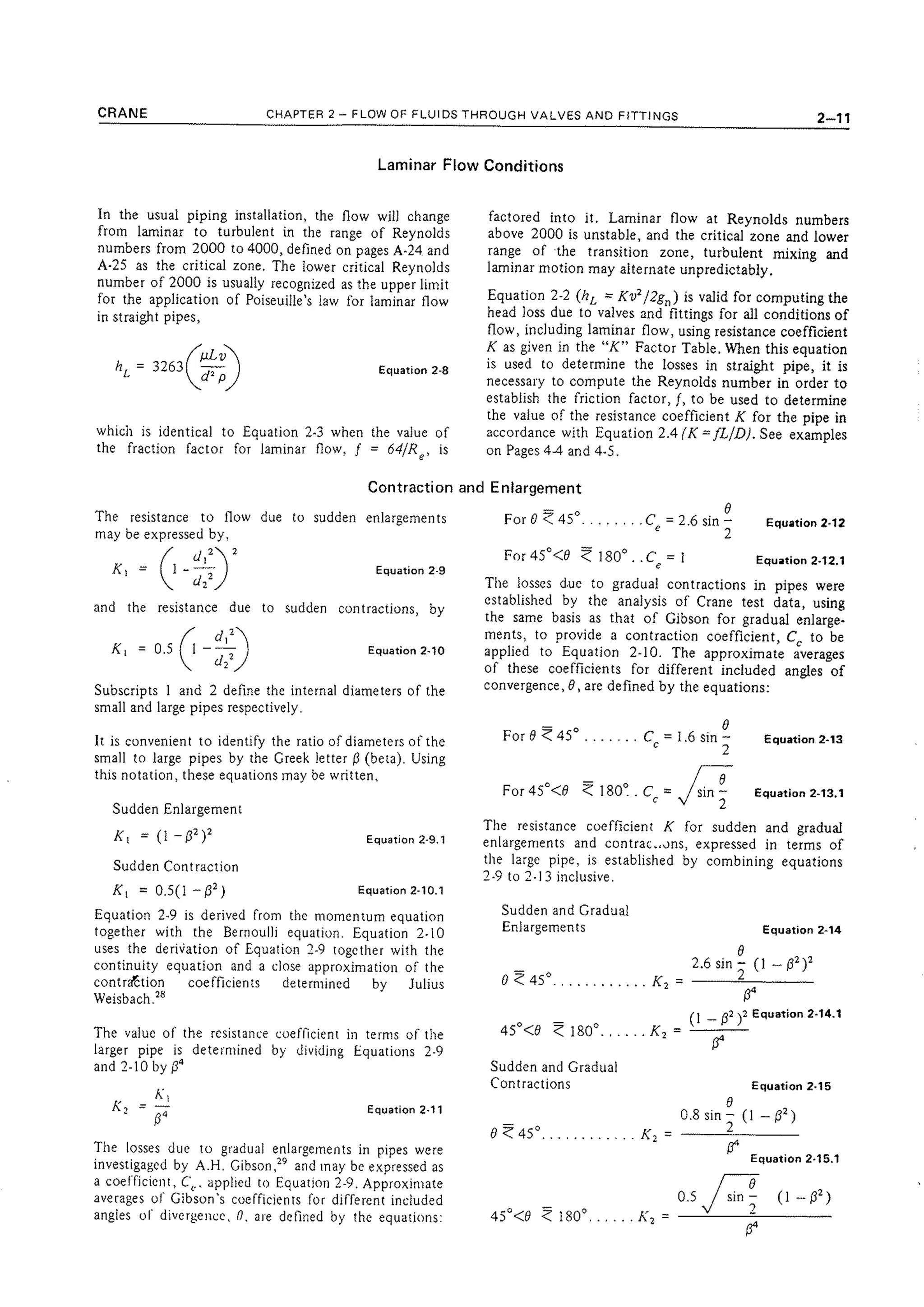 Crane tp 410 flow of fluids | PDF