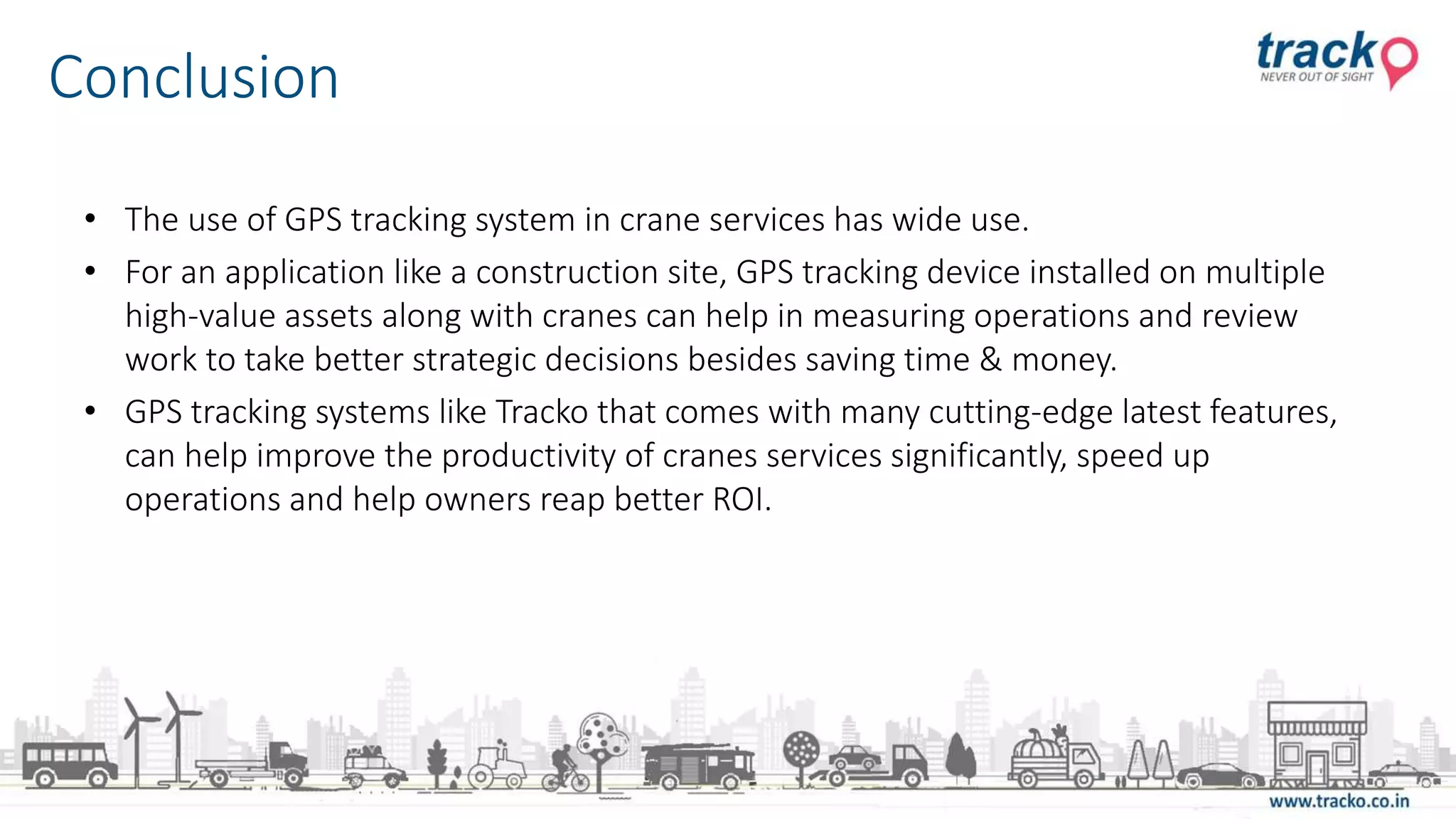 Crane tracking system | PPT