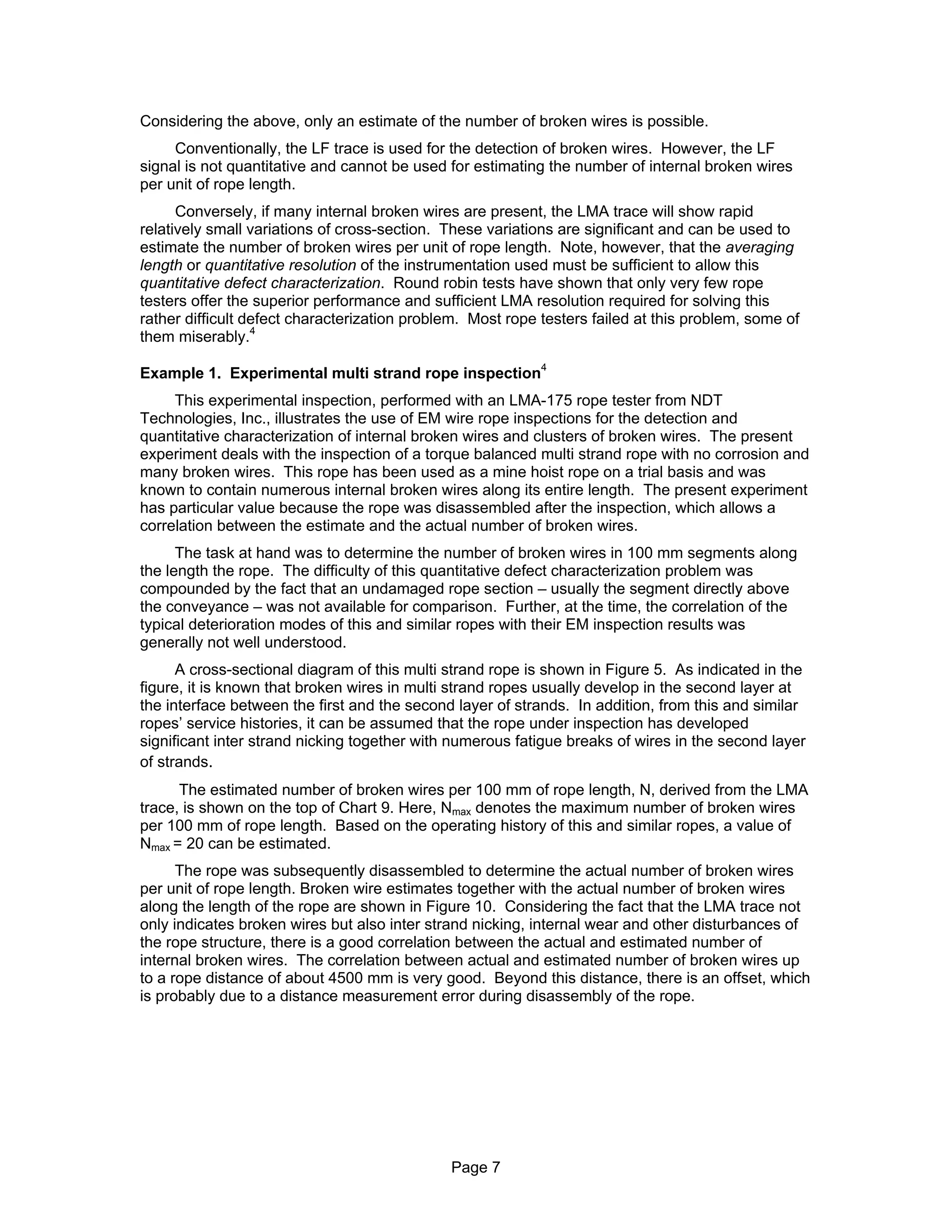 Crane wire rope damage and inspection methods | PDF