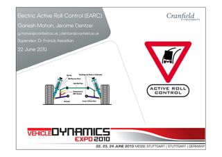 Active Roll Control | PDF