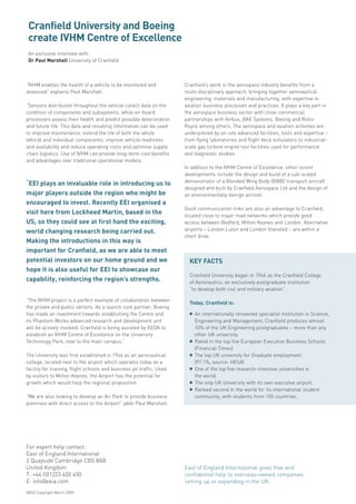 Cranfield University Sector Interview | PDF