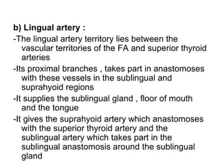 Cranial anastomoses and dangerous vascular connections | PPT