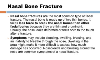 Cranial and facial fractures | PPTX