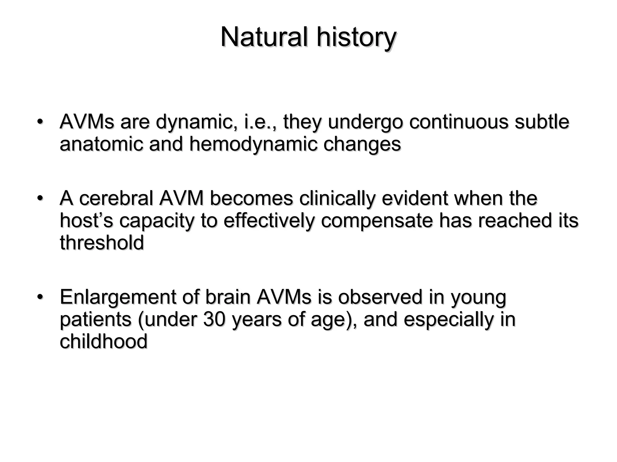 Cerebral AVM | PDF | Blood Disorders | Diseases and Conditions