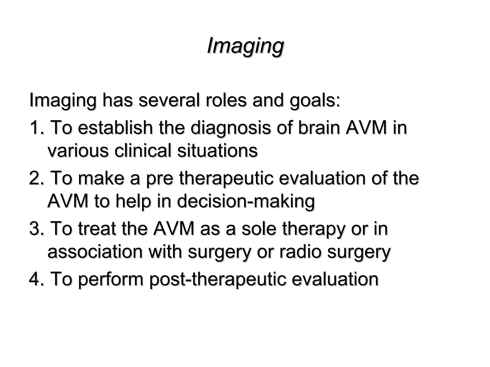 Cerebral AVM | PDF | Blood Disorders | Diseases and Conditions