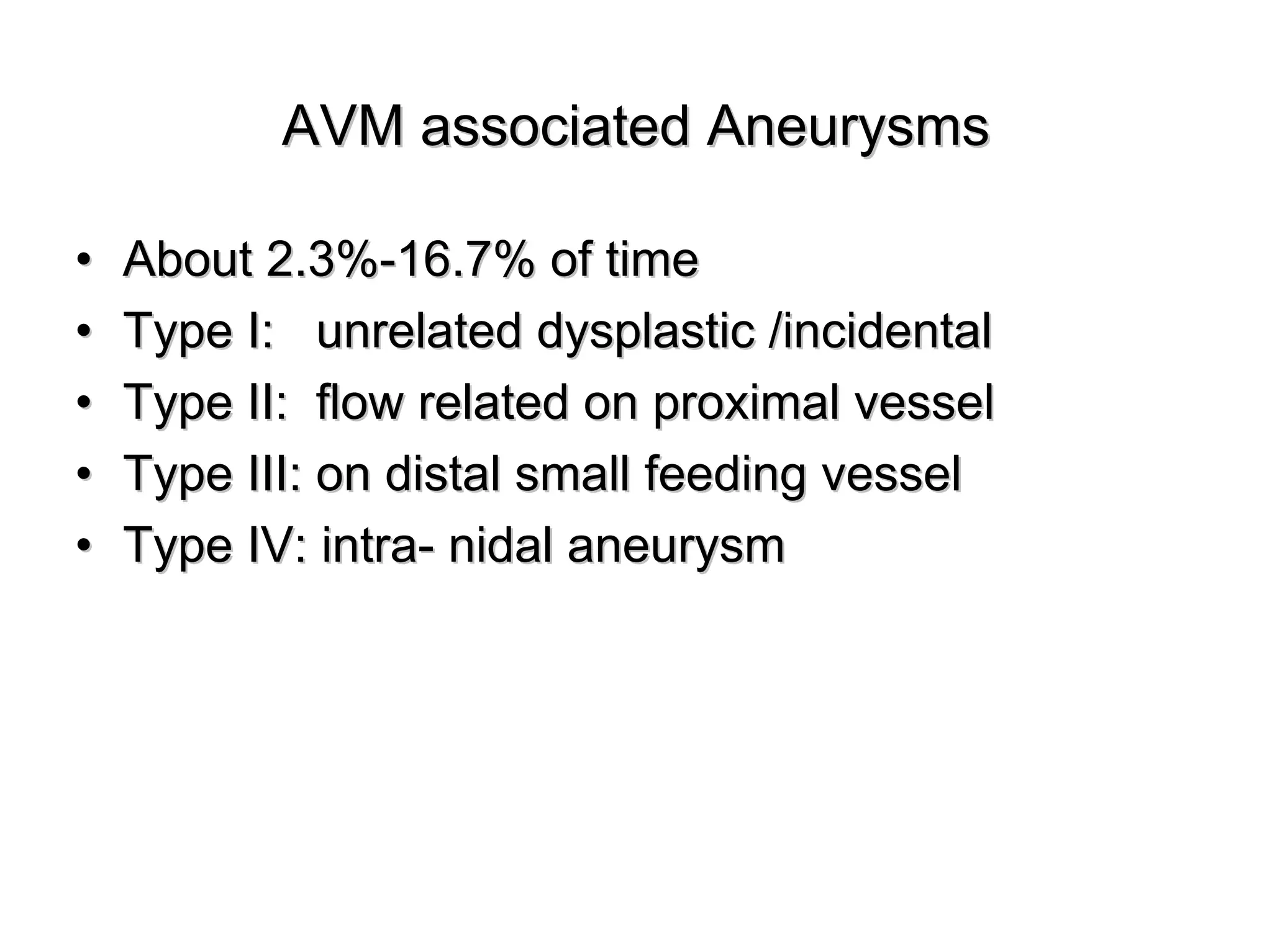 Cerebral AVM | PDF | Blood Disorders | Diseases and Conditions