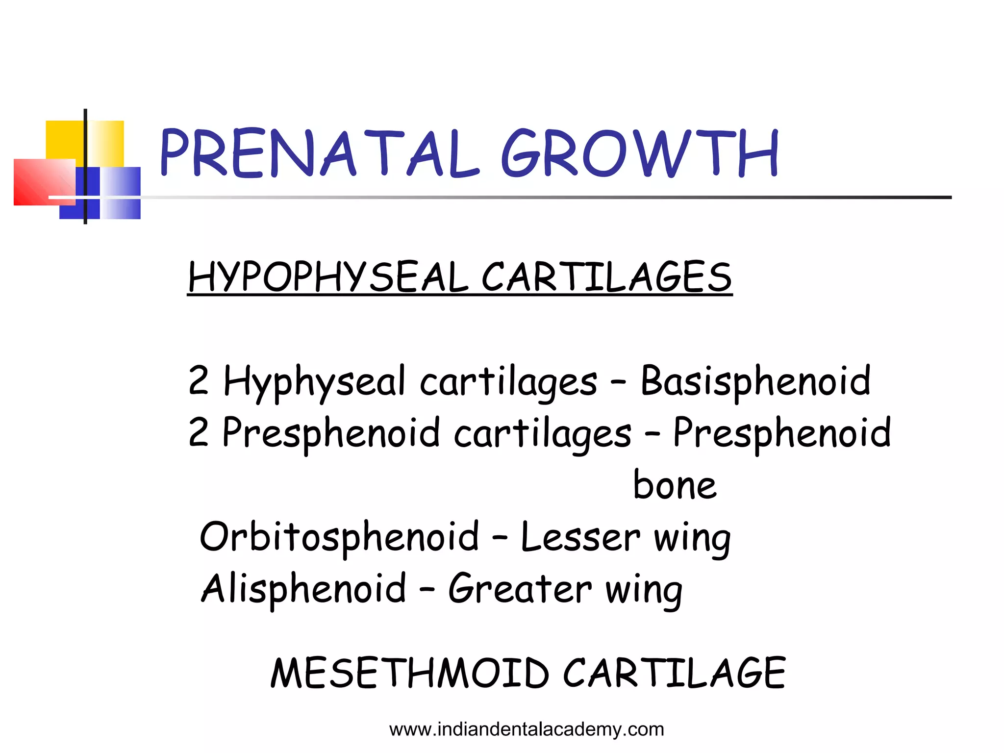 growth and development of Cranial base | PPT