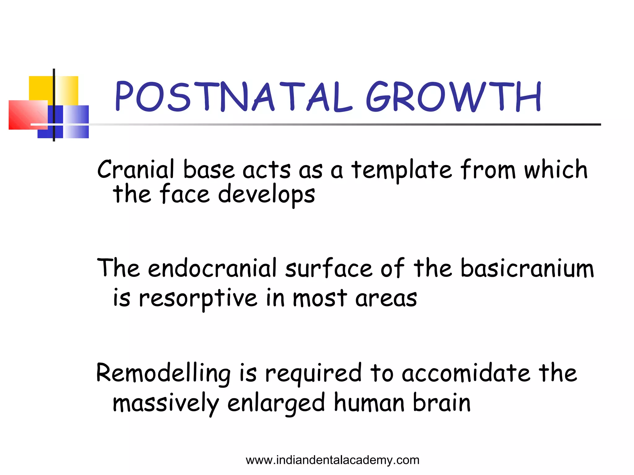 growth and development of Cranial base | PPT