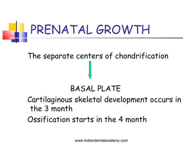 growth and development of Cranial base | PPT
