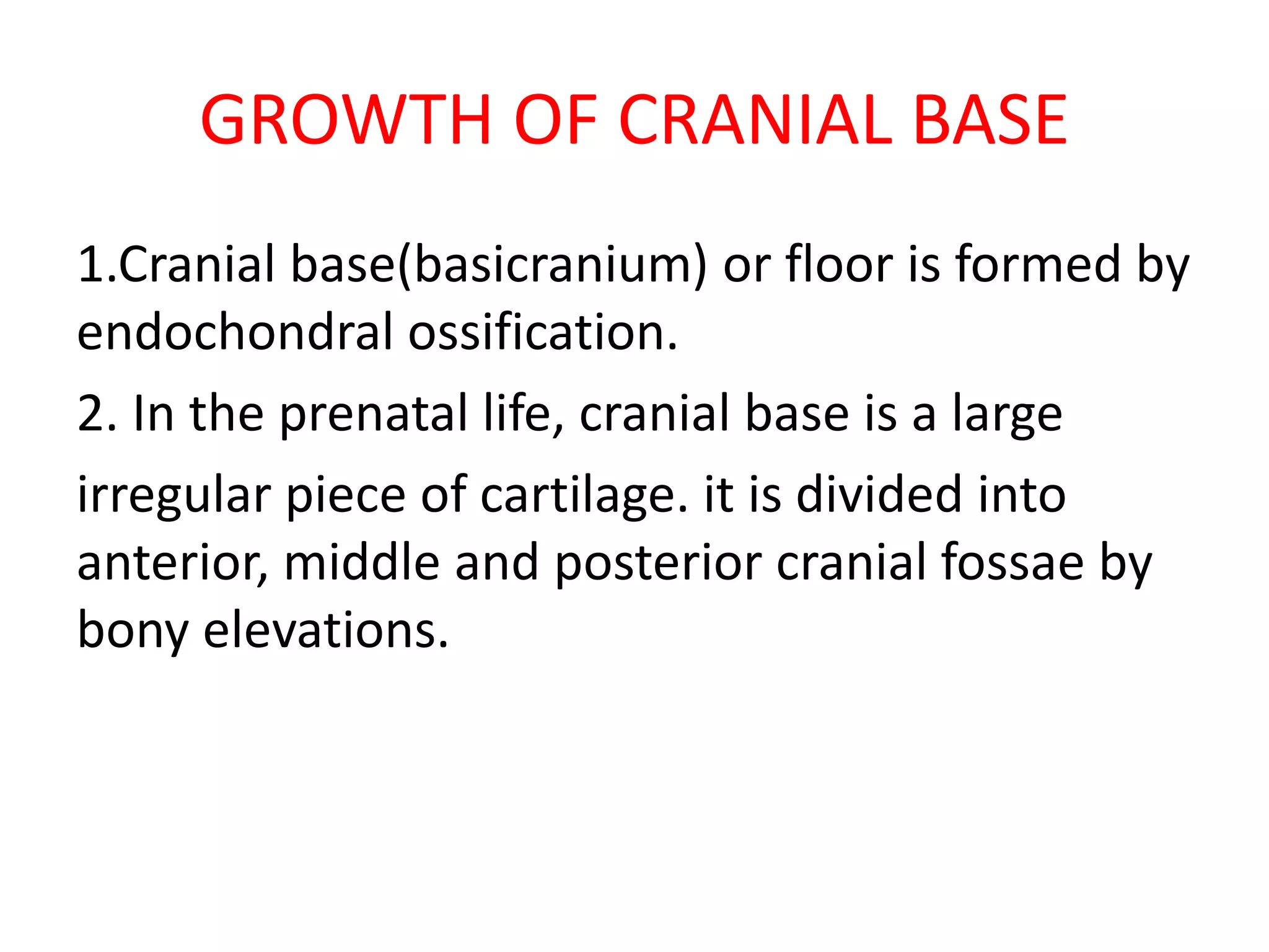 Cranial base angle in relation to malocclusion | PPTX