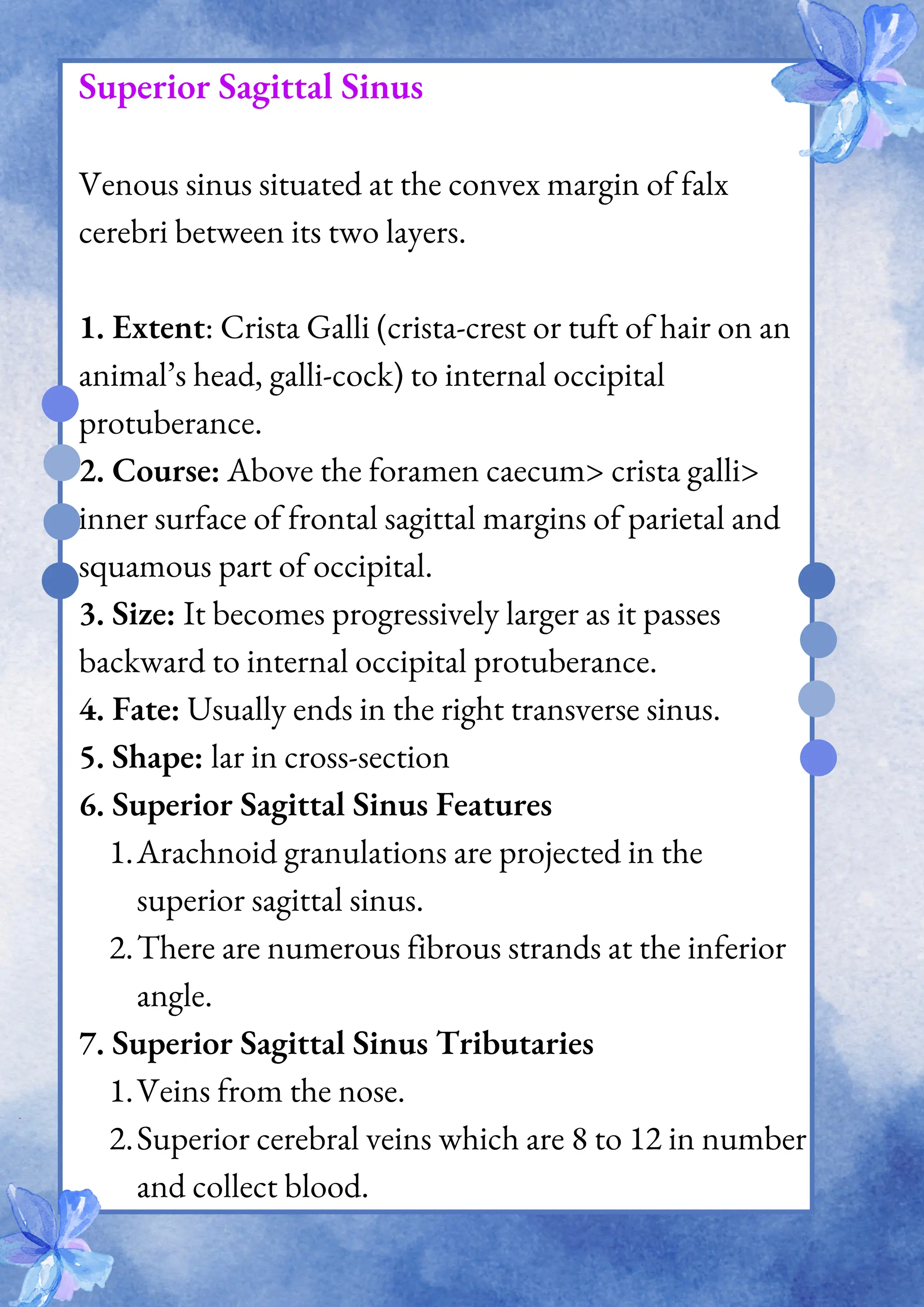 Cranial Cavity Sigmoid Sinus Cranial cavity ppt .pdf