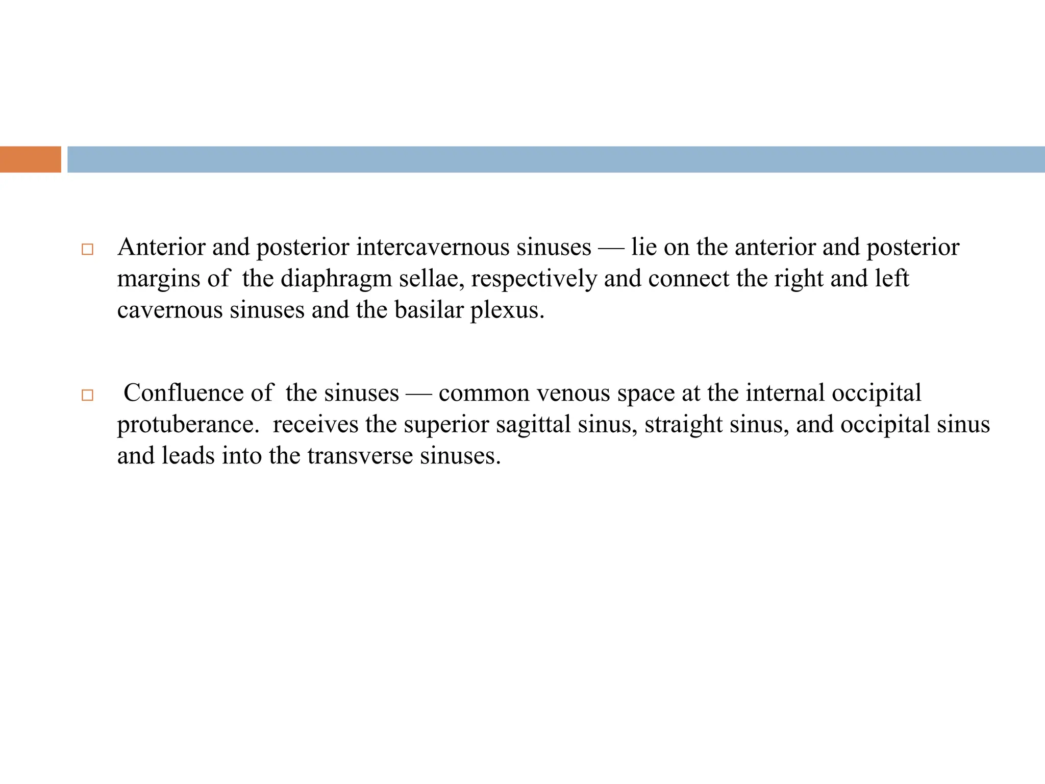 Cranial cavity and dural venous sinuses .pptx